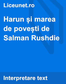 Harun si marea de povesti de Salman Rushdie | Rezumat